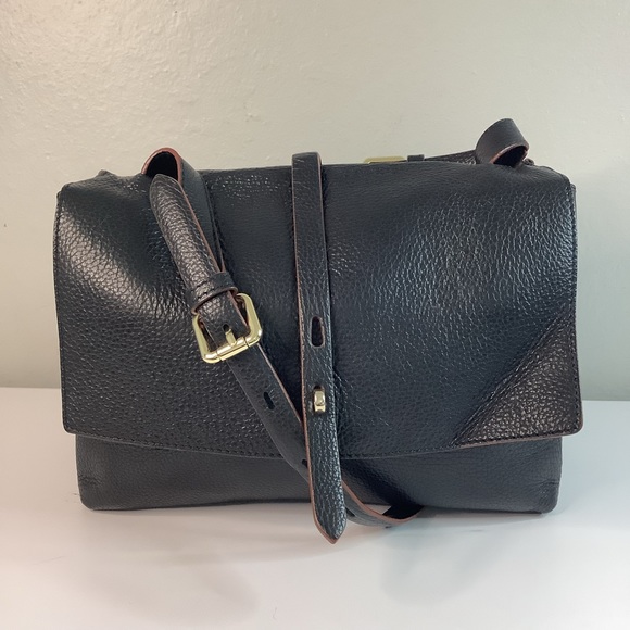 Carlo Pazolini | Bags | Carlo Pazolini Black Leather Shoulder Bag ...